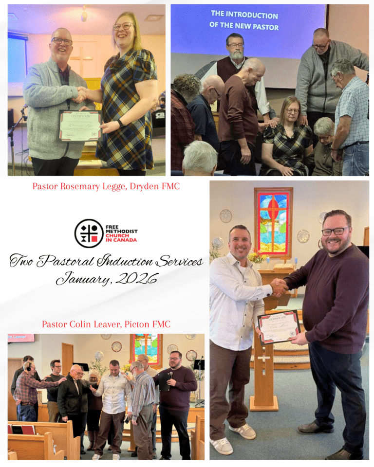 Induction Services - The Free Methodist Church in Canada